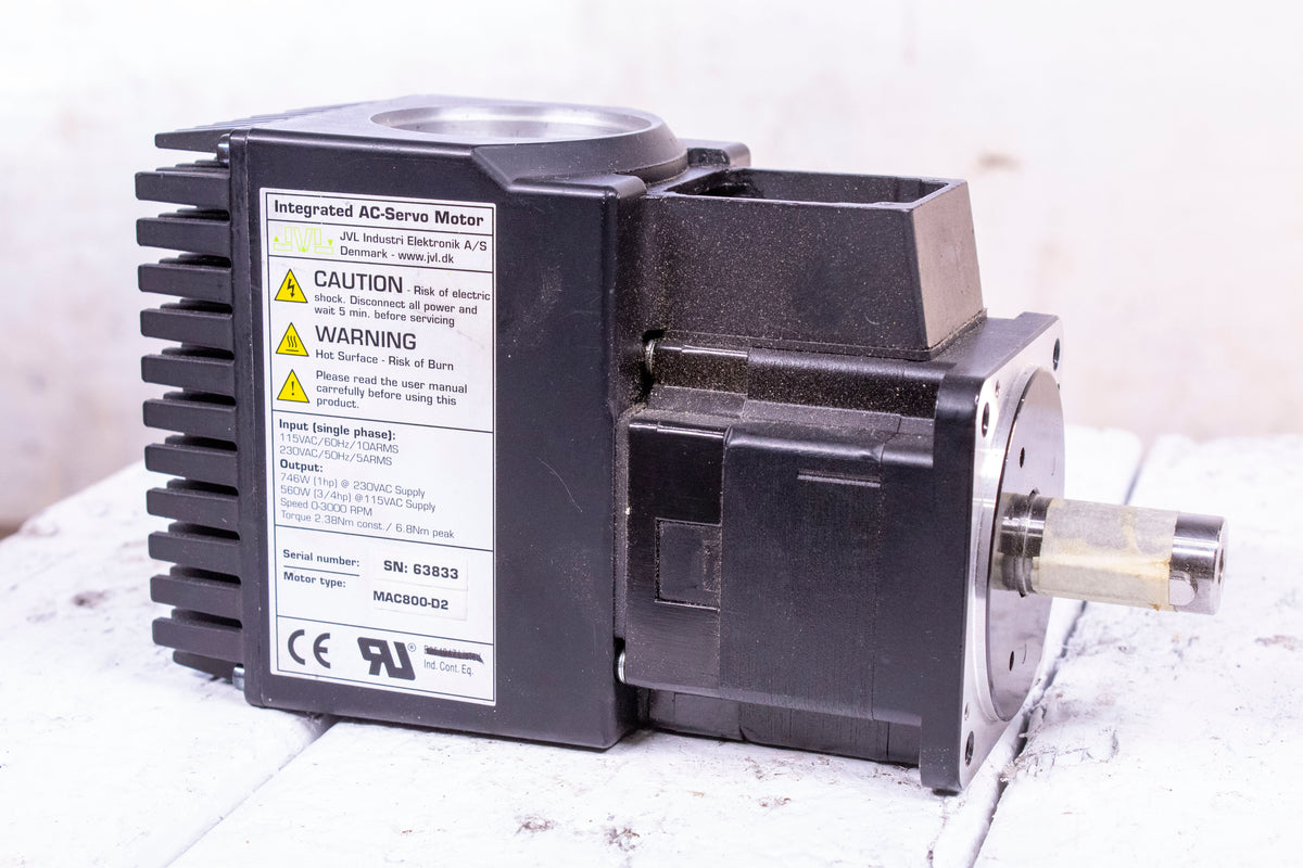 JVL 905275 MOTOR MAC800-D2 SERVO, GRAM, 45-520-7005-MOD – Hydraulic Junkyard