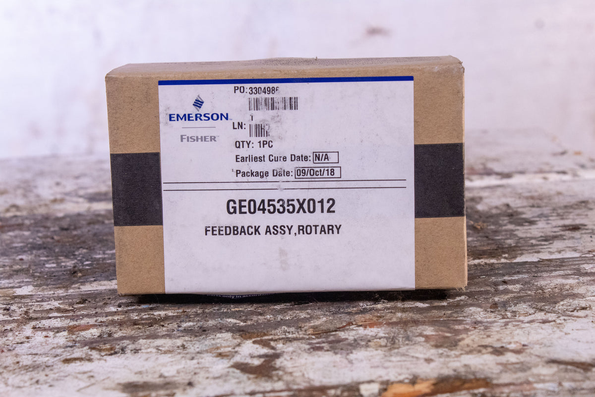 EMERSON FISHER GE04535X012 FEEDBACK ASSY,ROTARY – Hydraulic Junkyard