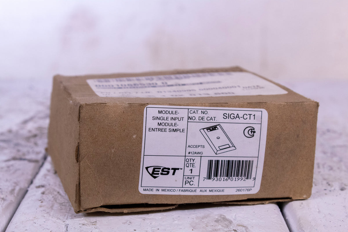 Edwards SIGA-CT1 Single Input Module for Fire Alarm System – Hydraulic ...