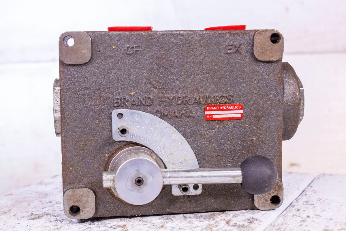Brand Hydraulics FC51-1 In-Line Adjustable Flow Control Valve ...