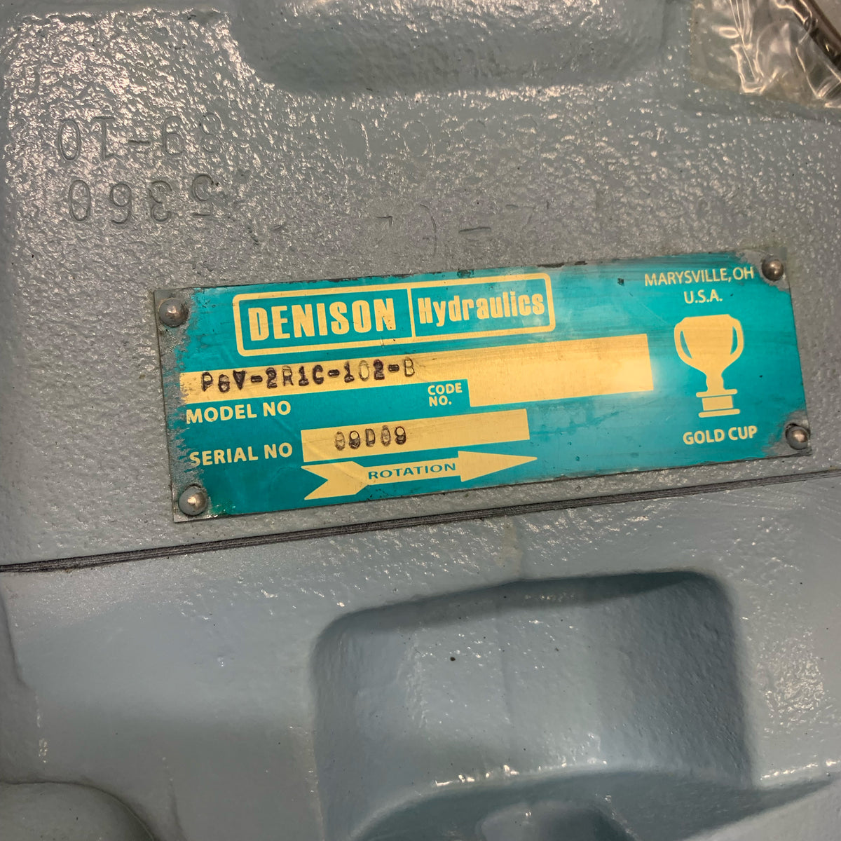 Denison Gold Cup Hydraulic Pump P6V-2R1c-102-B – Hydraulic Junkyard