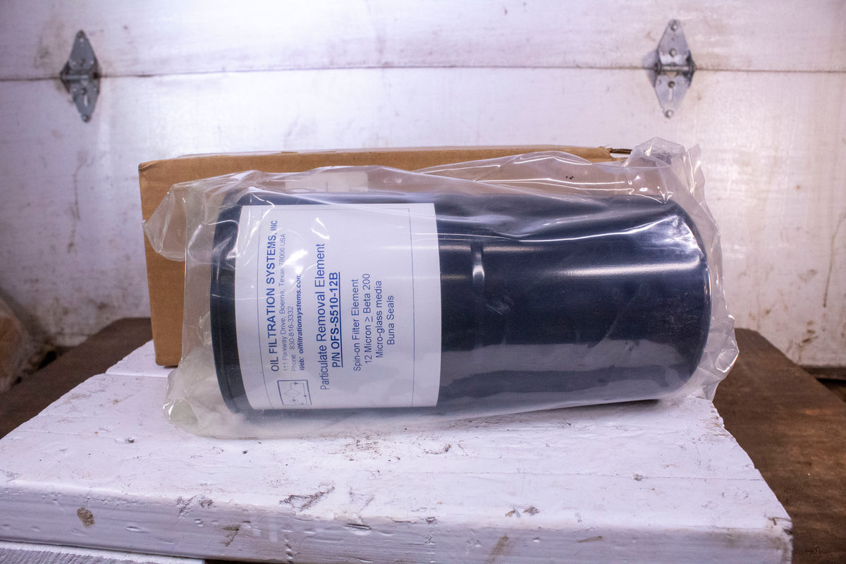 OIL FILTRATION SYSTEMS, INC. OFS-S510-12B FILTER ELEMENT – Hydraulic ...