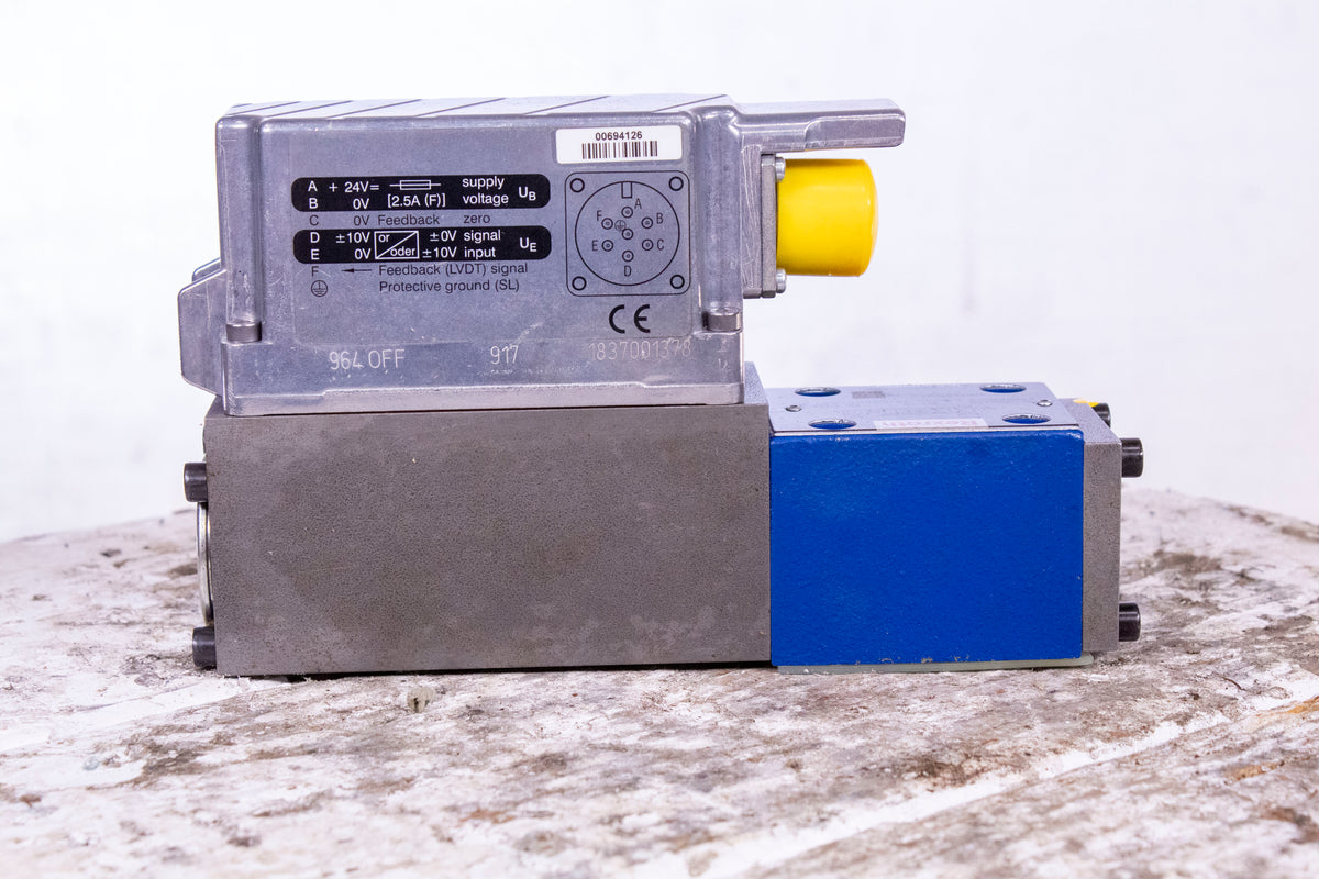 Rexroth 0811404639 4WRPEH 6 C B40L/20/G24K0/A1M Proportional Valve ...