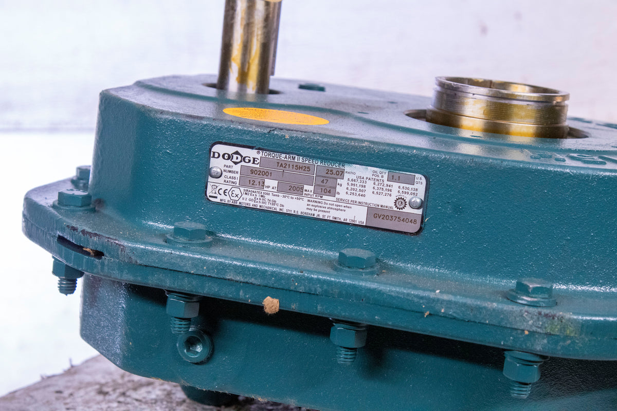 Dodge TA2115H25 902001 Gear Reducer – Hydraulic Junkyard