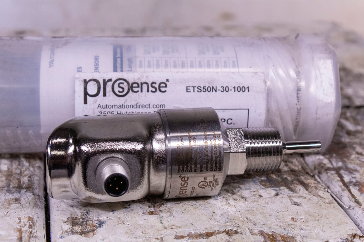 ProSense ETS50N-30-1001 Digital Temperature Sensor, PNP/ 4-20ma, -58F ...