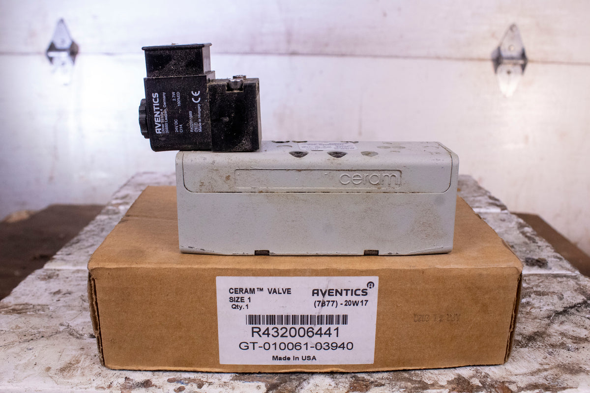 Rexroth Aventics R432006441 Solenoid-Operated Air Control Valve ...