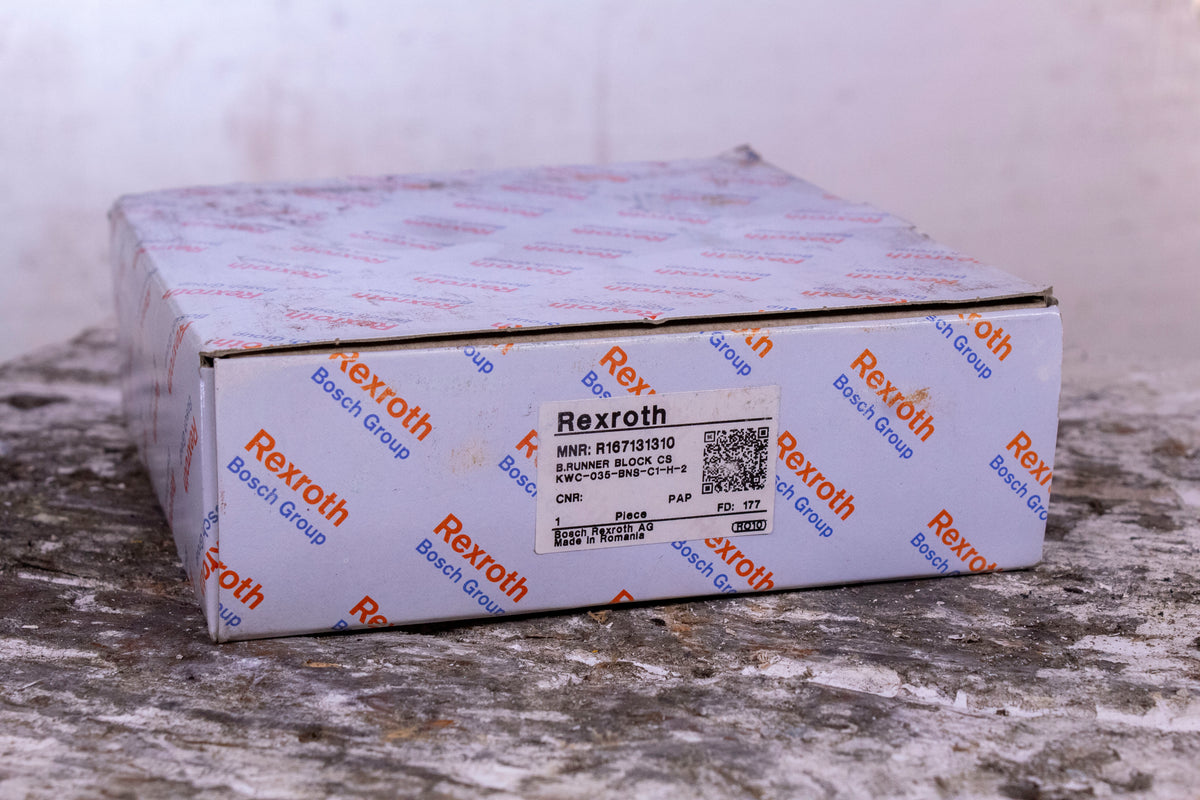 Rexroth R167131310 Slider Linear Bearing Runner Block – Hydraulic Junkyard