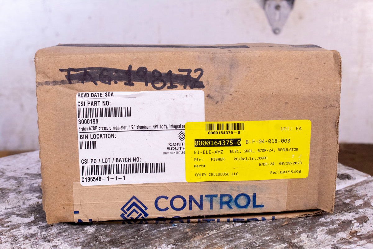 Fisher 67DR-24 Pressure Regulator 400psi 0-60psi 1/2in Npt – Hydraulic ...