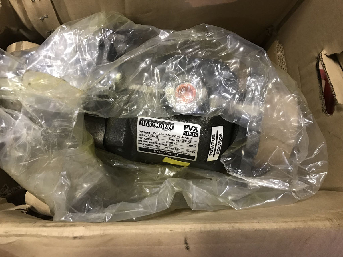 Hartmann PVX Pump PVX232-BSASA-21FL/FL-PCXXXXV 30381923 – Hydraulic ...