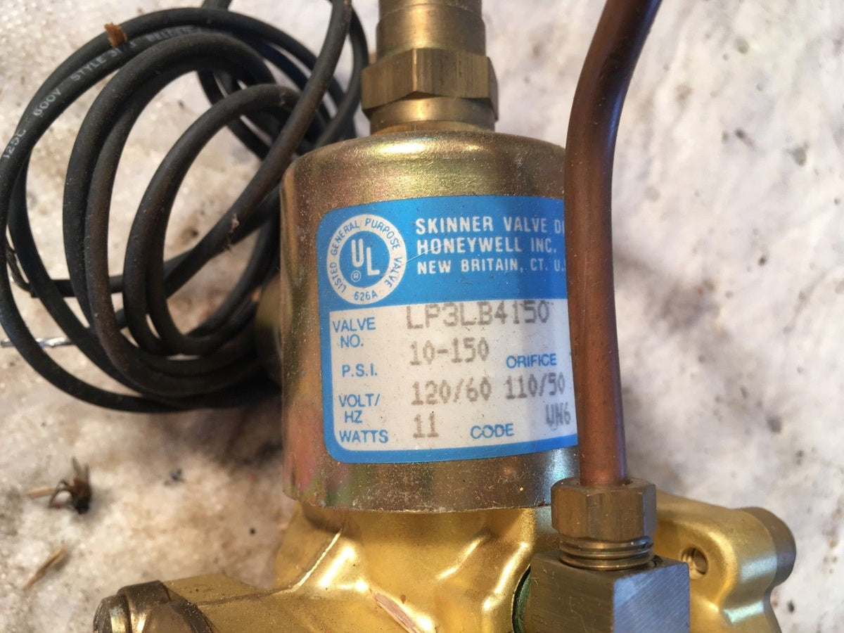 SKINNER HONEYWELL LP3-L-B4150 SOLENOID VALVE LP3LB4150 – Hydraulic Junkyard