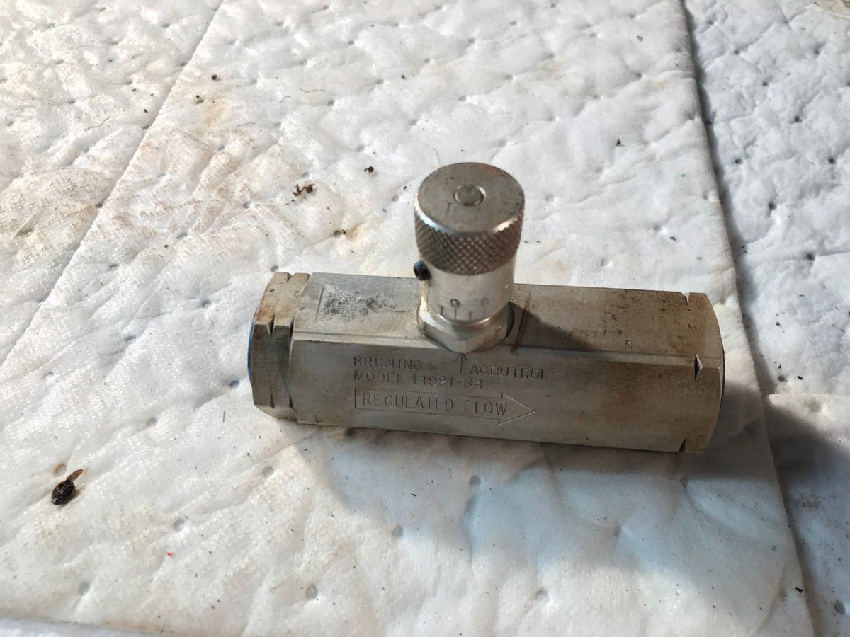 Bruning Accutrol Model 14921-B4 Hydraulic Control Valve – Hydraulic ...