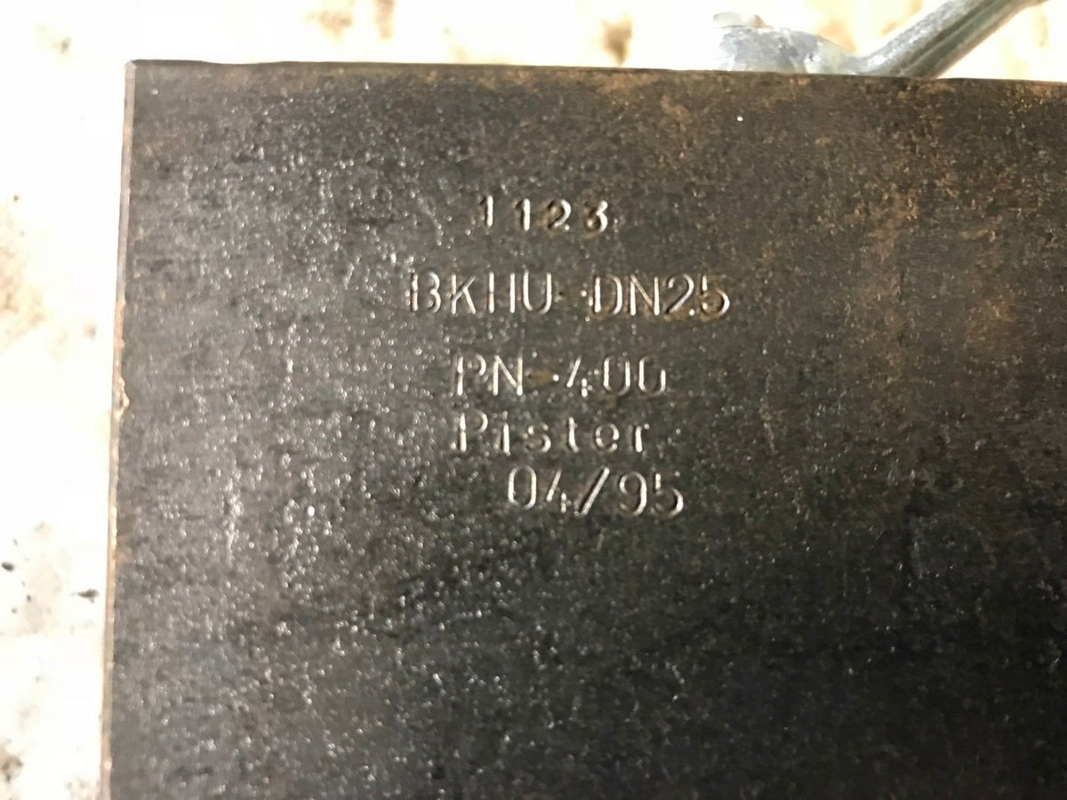Pister BKHU DN 25 PN 400 Shutoff Valve – Hydraulic Junkyard