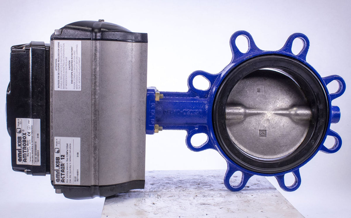 AMRI-KSB Amtrobox Actair Butterfly Valve and Actuator R1149 – Hydraulic ...