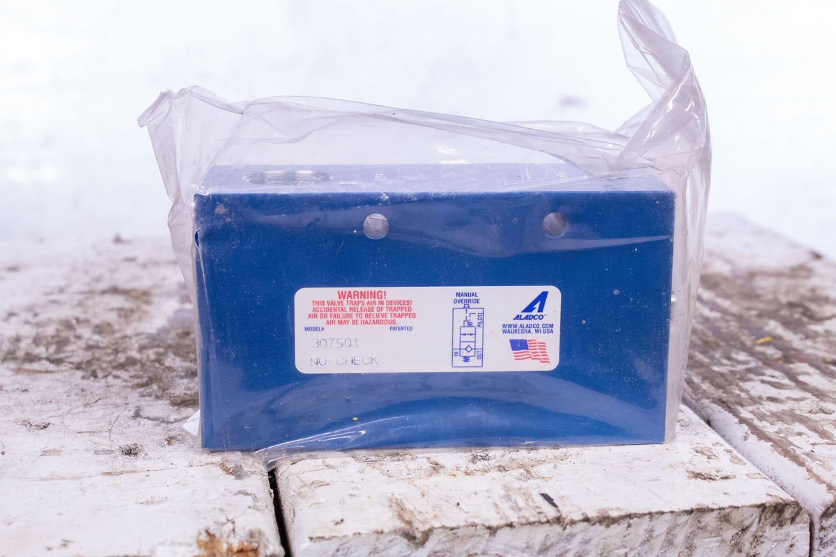 ALADCO 307501 NU-CHECK Valve – Hydraulic Junkyard