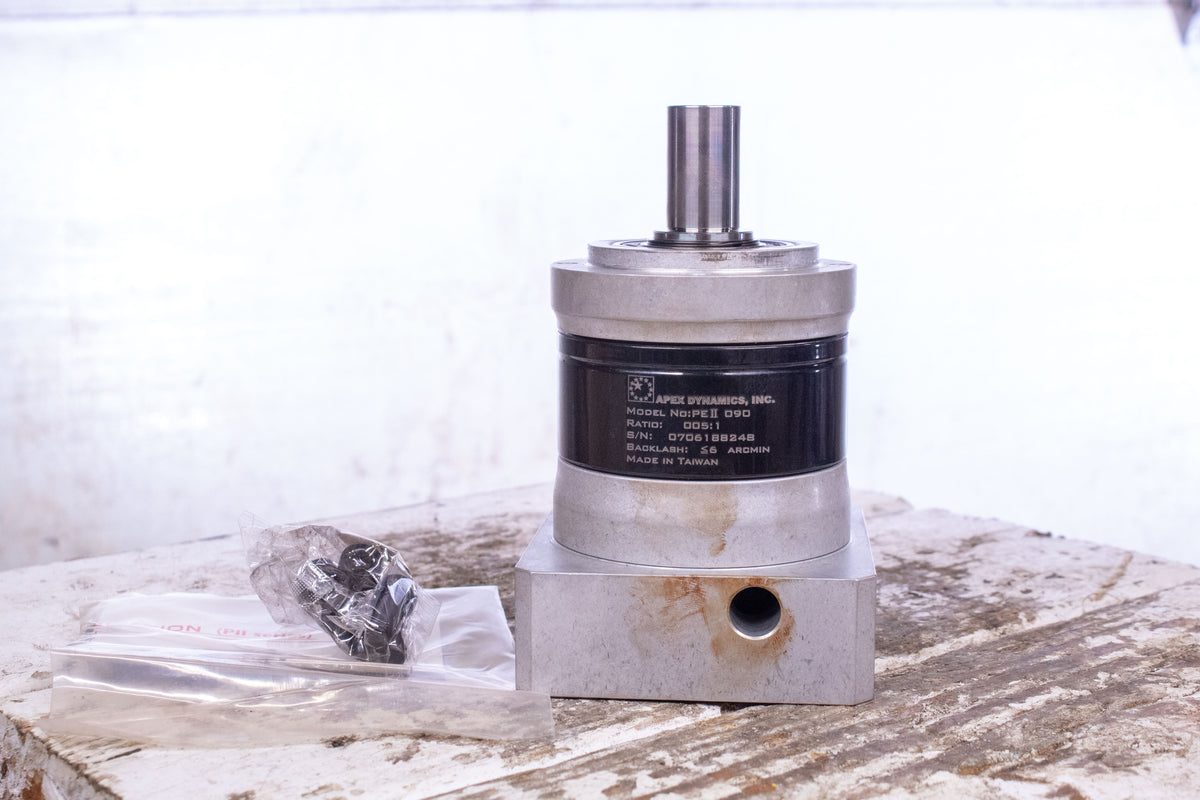 APEX DYNAMICS INC PE II 090-096-005 INLINE PLANETARY GEARBOX RATIO 005 ...