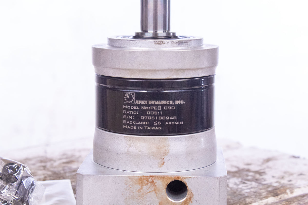 APEX DYNAMICS INC PE II 090-096-005 INLINE PLANETARY GEARBOX RATIO 005 ...