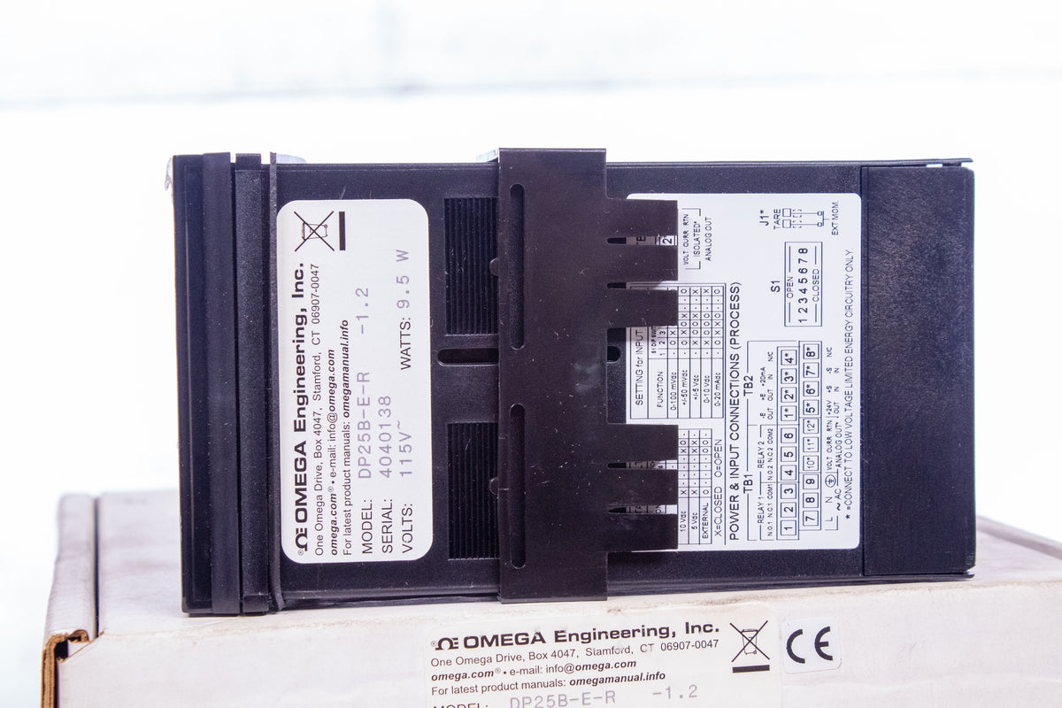 OMEGA Engineering, Inc. DP25B-E-R -1.2 PANEL METER – Hydraulic Junkyard