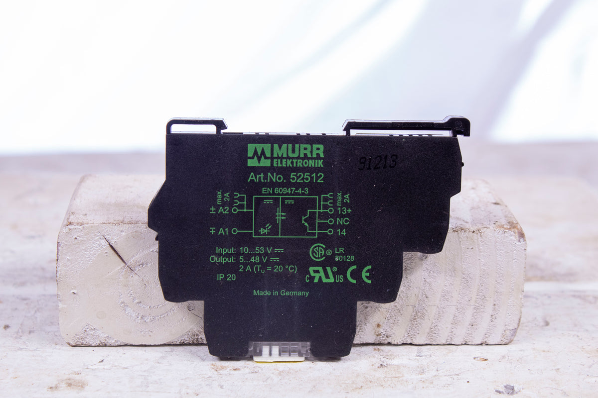 Murr Elektronik Art No. 52512 TR 24VDC SK 2A 5P OPTO-COUPLER ...