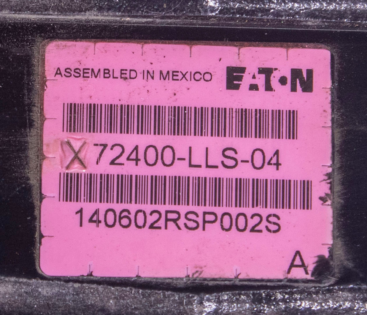 Eaton 72400-LLS-04 140602RSP002S Servo Controlled Piston Pump with 630 ...