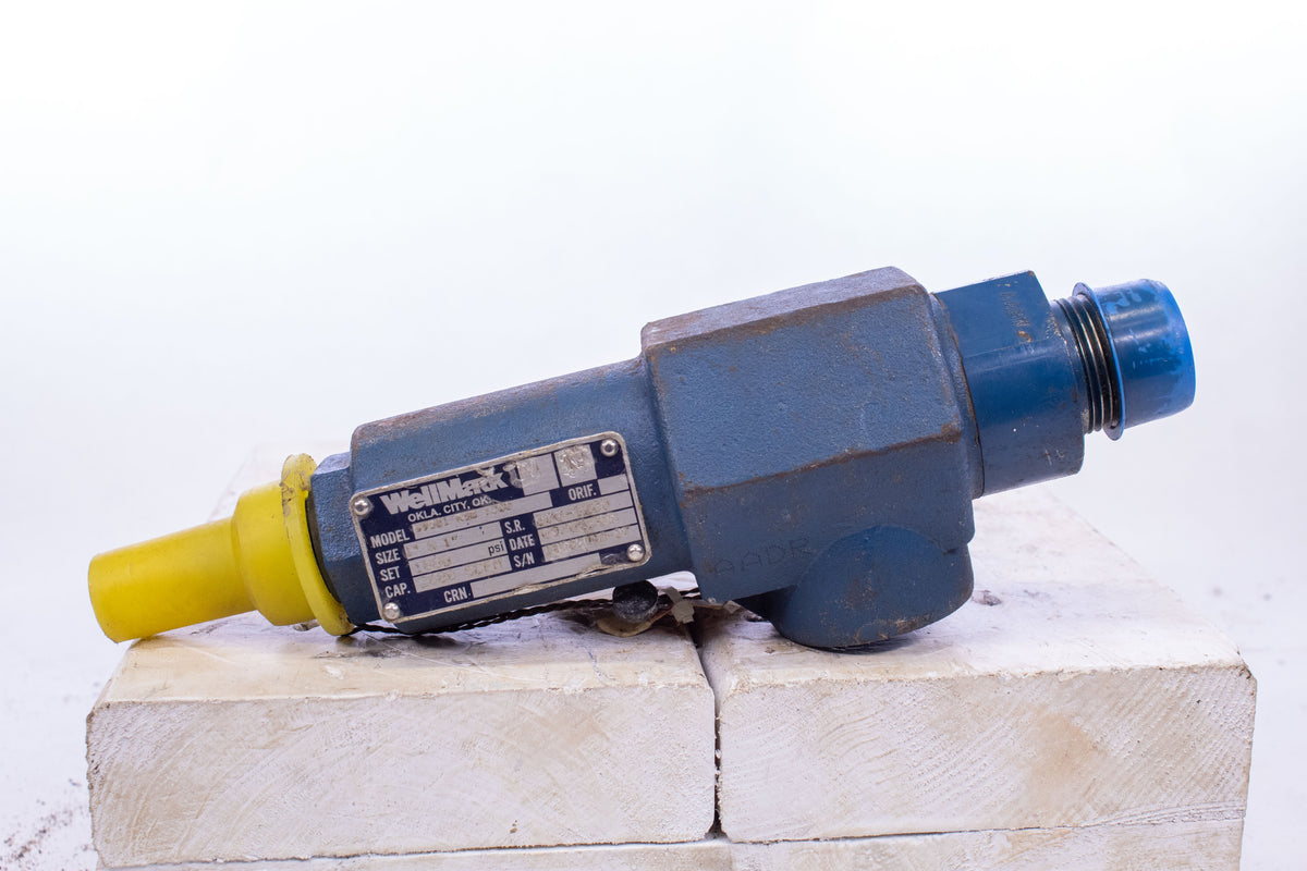 Wellmark W9501-RSB 1200 Safety Relief Valve – Hydraulic Junkyard
