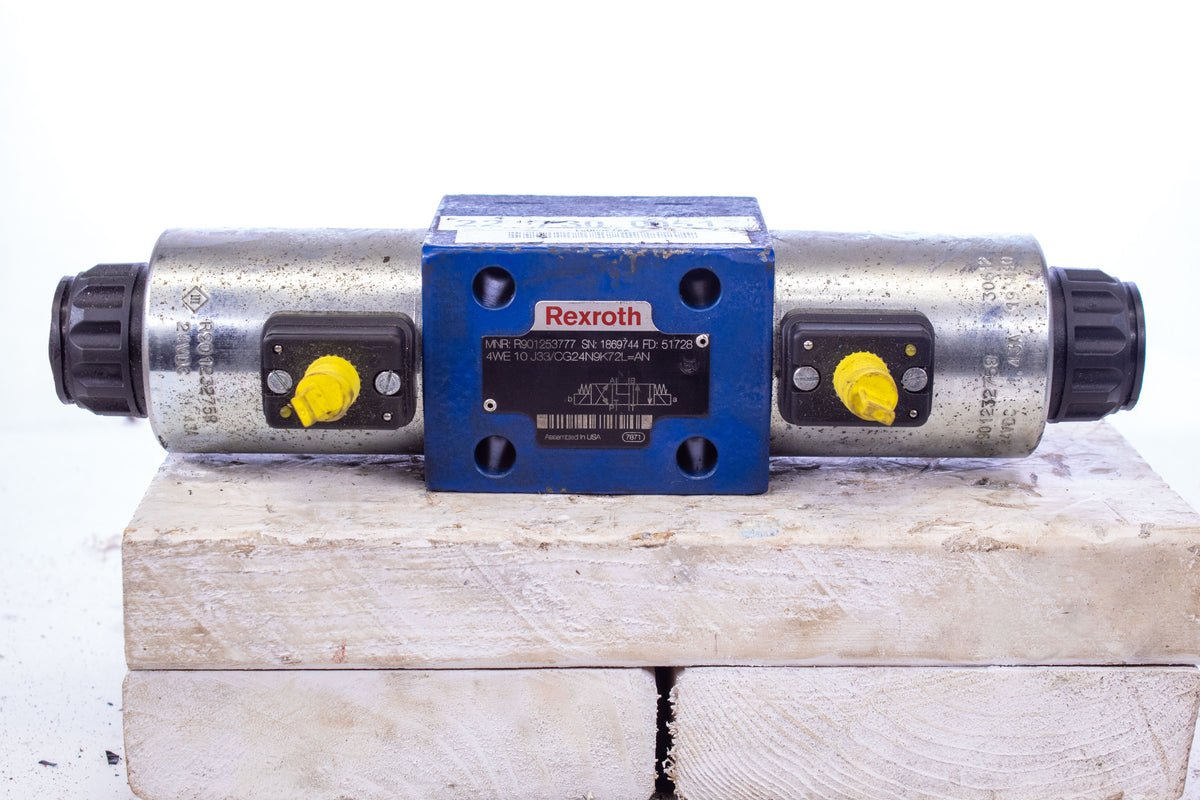 Rexroth R901253777 4WE 10 J33/CG24N9K72L=AN Valve – Hydraulic Junkyard
