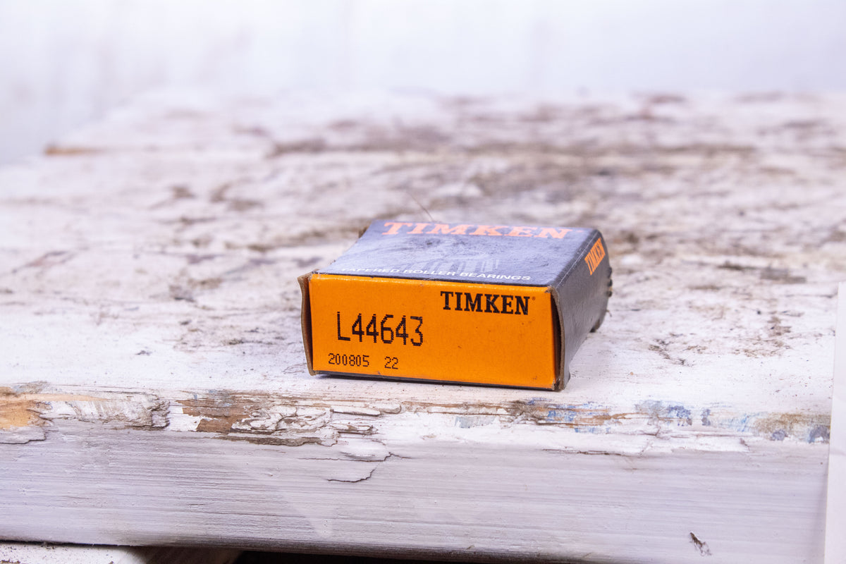 Timken L44643 Tapered Cone Bearing – Hydraulic Junkyard