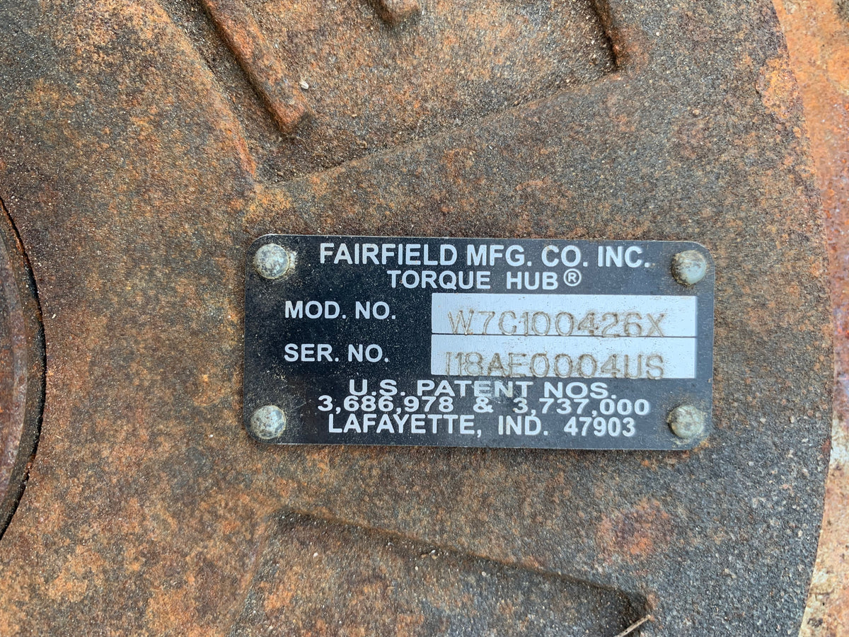 Fairfield MFG Co INC Torque Hub W7C100426X – Hydraulic Junkyard