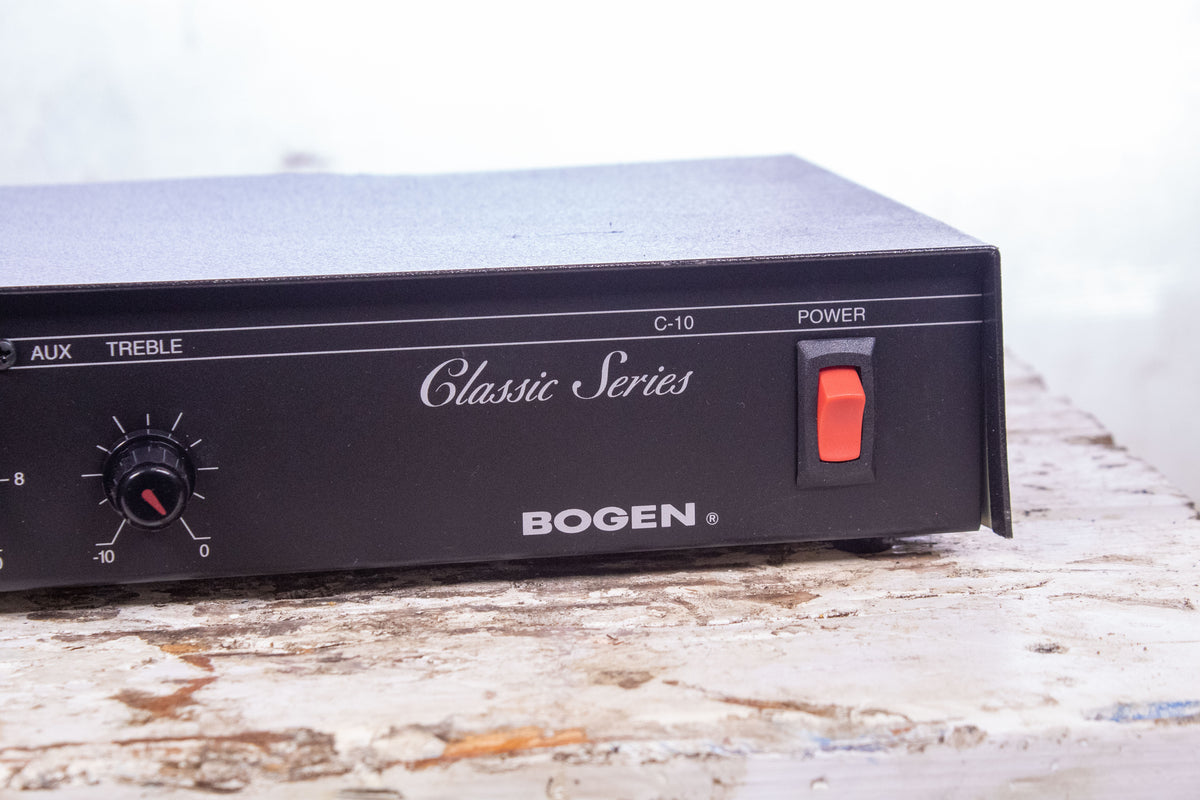 Bogen C-10 Classic Series Public Address Amplifier 10 Watt Amp ...