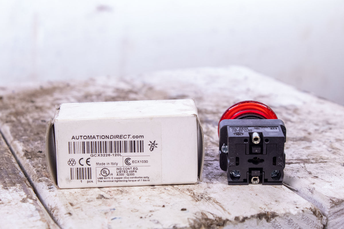 Automation Direct GCX3226-120L Push Button with Contact – Hydraulic ...
