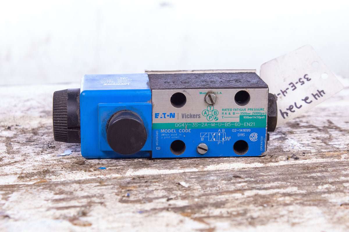 Vickers DG4V-3S-2A-M-B5-B5-60-EN21 Pilot Valve – Hydraulic Junkyard